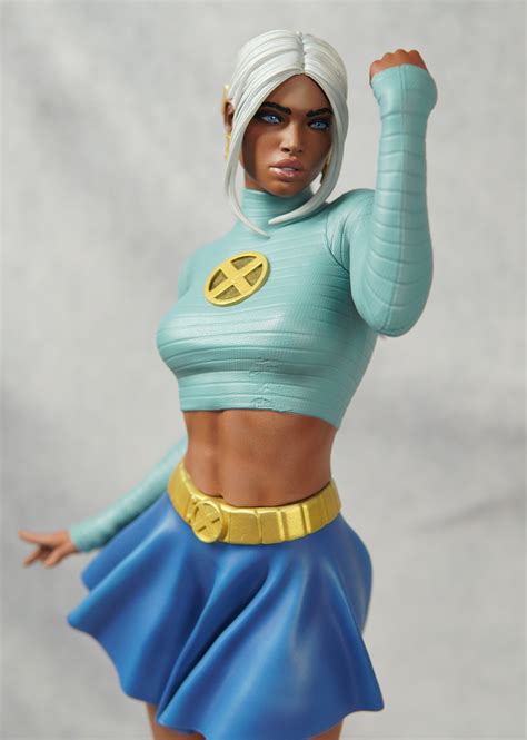 Stormy Girl 3d Stl File 3d Digital Printing Etsy