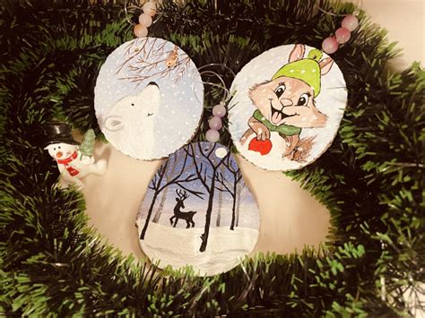 Ръчно рисувани дървени шайбички Handmasters Bg