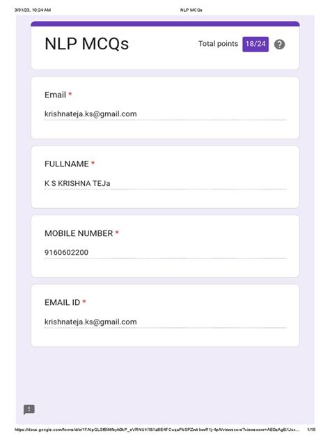 Nlp Mcqs Pdf Artificial Neural Network Applied Mathematics
