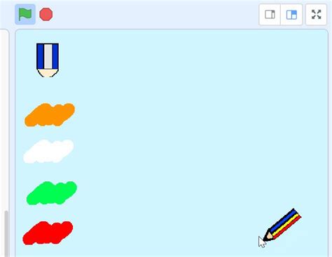 scratch中实现画笔功能 知乎