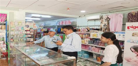 ကျိုက်ထိုမြို့နယ်တွင် ကလေးအသုံးအဆောင်ပစ္စည်းများအား စျေးကွက်စောင့်ကြည့် စစ်ဆေး Consumer