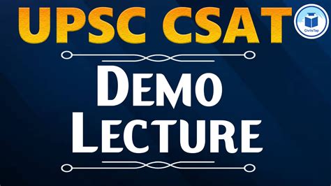 Csat Demo Lecture