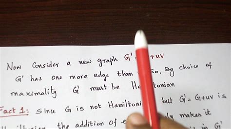 English Hamiltonian Graph Ores Theorem Youtube