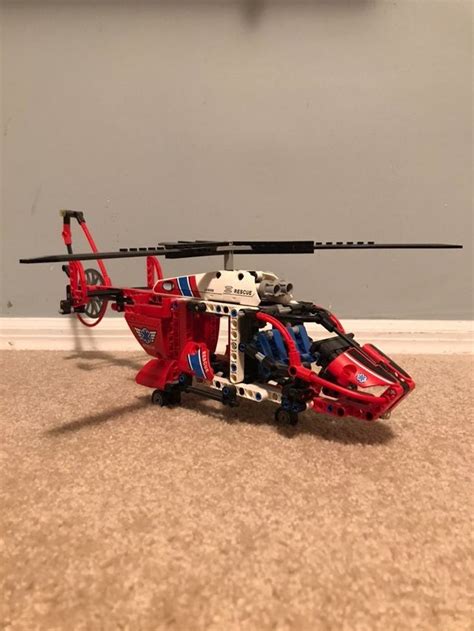Lego Technic Helicopter On Mercari Lego Technic Lego Building Blocks Lego Building