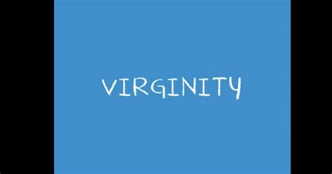 Do You Think You Can Tell Whether Or Not A Man Or A Woman Is A Virgin