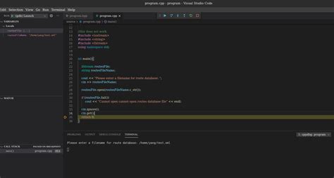 c fstream open doesnt work error reading characters from