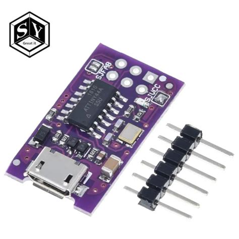 【happy One】micro Usb Tiny Avr Isp Attiny44 Attiny45 Attiny85 Programmer Module Ide Bootloader