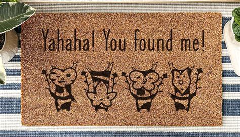 Ecosides Yahaha Youve Found Me Korok Seed Doormat Custom