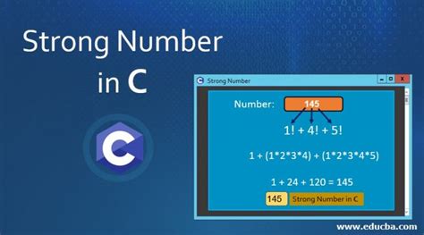 Strong Number In C Various Methods To Check Strong Number In C