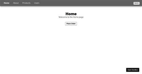 React Router Tutorial Codesandbox