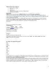 Midterm Exam Part Theory Review And Answers Course Hero