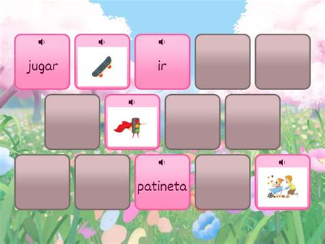 Repeat Out Loud Everything You Hear Matching Pairs