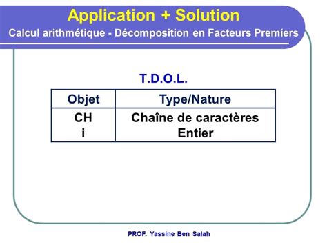 Bac Sc De Linformatique Algorithme Et Programmation