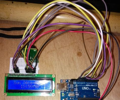Ds1302 1602 Lcd Clock 3 Steps Instructables