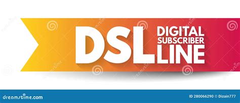 Dsl Digital Subscriber Line Technology That Are Used To Transmit Digital Data Over Telephone