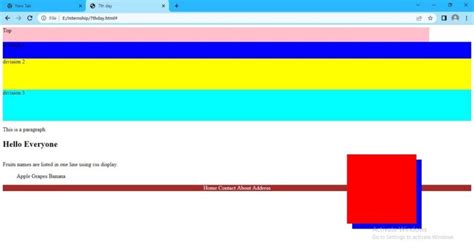 tanniru vijaya on linkedin html css frontend internship sdmsmk
