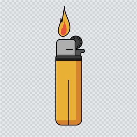 Premium Vector Lighter Vector Icon In Flat Style Manual Gas Lighter