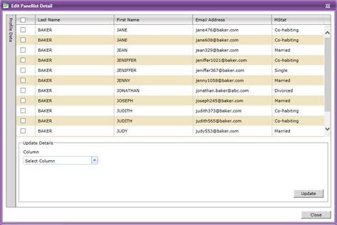 Updating Panellist Properties Using Panel Manager Quenchtec Support