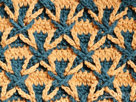 Polish Star Crochet Stitch Rich Textures Crochet