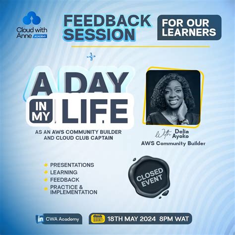 cloud with anne cwa academy on linkedin cwaacademy cloudwithanne aws cloudcomputing