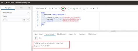 Uploading File From Oci Object Storage To Oracle Autonomous Database
