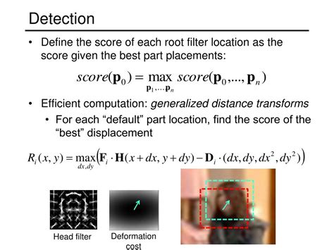 Ppt Generic Object Detection With Deformable Part Based Models