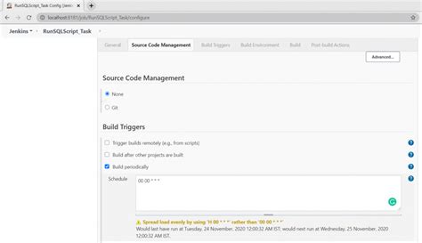 Scheduling Sql Scripts Using Jenkins Sqlservercentral