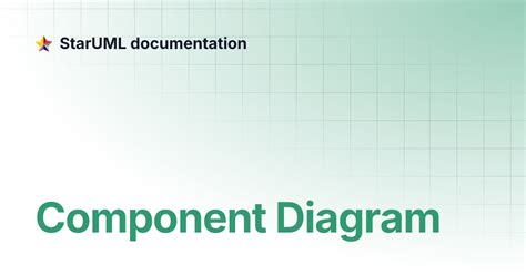 Component Diagram Staruml Documentation