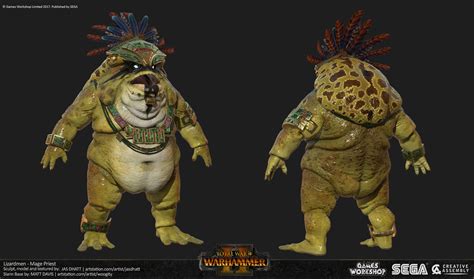 Image Total War Slann Render 2  Warhammer Wiki Fandom Powered