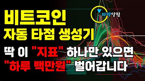 비트코인 자동 타점 생성기 딱 이 지표하나만 사용하세요 Youtube