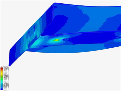 fea static test sheetmetal by martinkolencik simscale