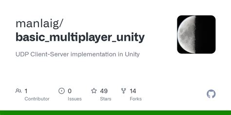 github manlaig basic multiplayer unity udp client server implementation in unity