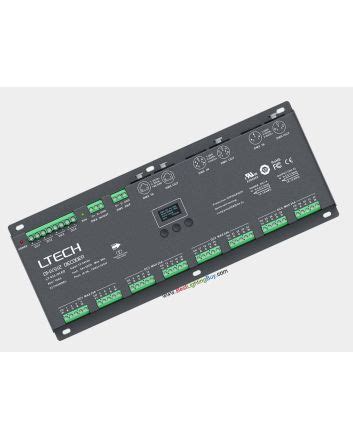 12Ch DMX RDM To PWM Decoder 4A CH XLR 5 RJ45