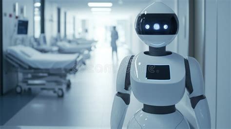 Ai Powered Robot Future Of Industrial Assistance High Tech Automation Smart Manufacturing