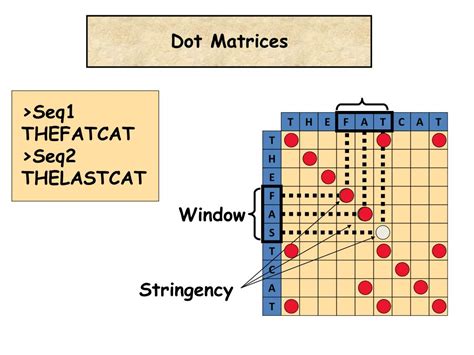 Ppt Dot Matrices Global Alignments Local Alignment Powerpoint