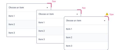 dropdown goodbarber s design system