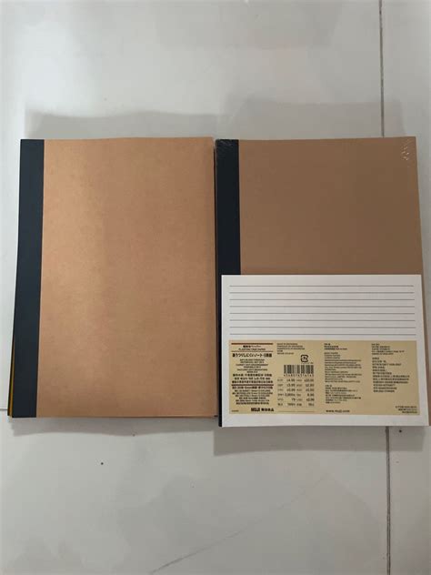 Muji Notebook Hobbies And Toys Stationery And Craft Stationery And School Supplies On Carousell