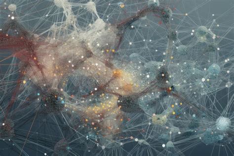 Visual Representation Of Deep Learning Network With Intricate Patterns And Connections Visible