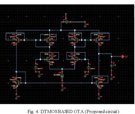 Figure 1 From Design And Analysis Of Dtmos Based Operational