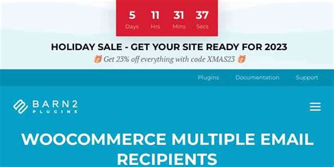 Woocommerce Multiple Email Recipients Pluginsforwp