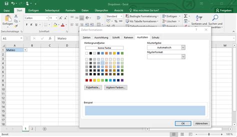 Excel Dropdown Erweitern