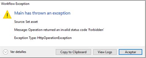 Error With Set Asset In Orchestrator Help Uipath Community Forum