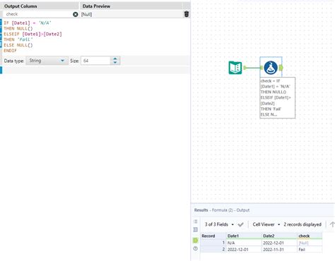 solved why is my formula returning 1 alteryx community