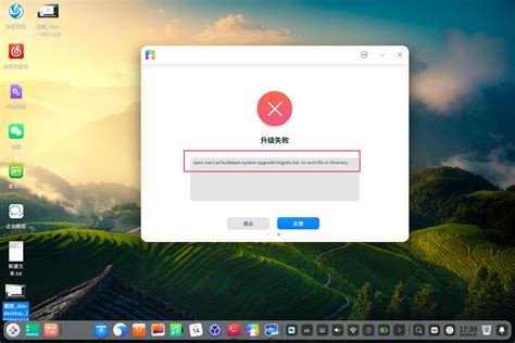 【deepinv23beta】【一般】【有空】【集成测试】【系统升级工具】208系统上升级，提示升级失败 · Issue 4088