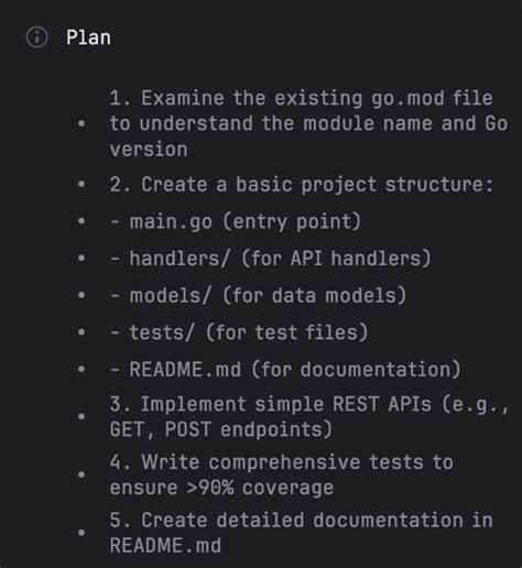 go app project guidelines using junie jetbrains guide