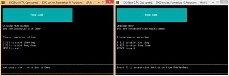 Github Omarbazaraapong A Simple 2 Player Pong Game With Chat Capability Written In X86