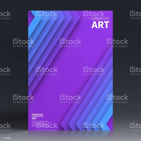 브로셔 템플릿 레이아웃 블루 커버 디자인 비즈니스 연례 보고서 전단지 잡지 3차원 형태에 대한 스톡 벡터 아트 및 기타 이미지 3차원 형태 가리기 갈매기표 수장