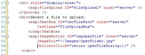 Customize The Looking Of The Fileupload Control Never Too Old To Learn