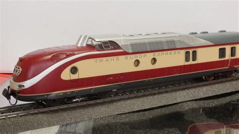 철도모형 [marklin] 37604 Vt11 5 Tee Diesel Multiple Unit Helvetia Db Iii시기 디젤동차 기차모형 Ho