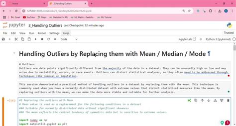nikhil bhosale on linkedin handling outliers by replacing them with mean value outliers mean…